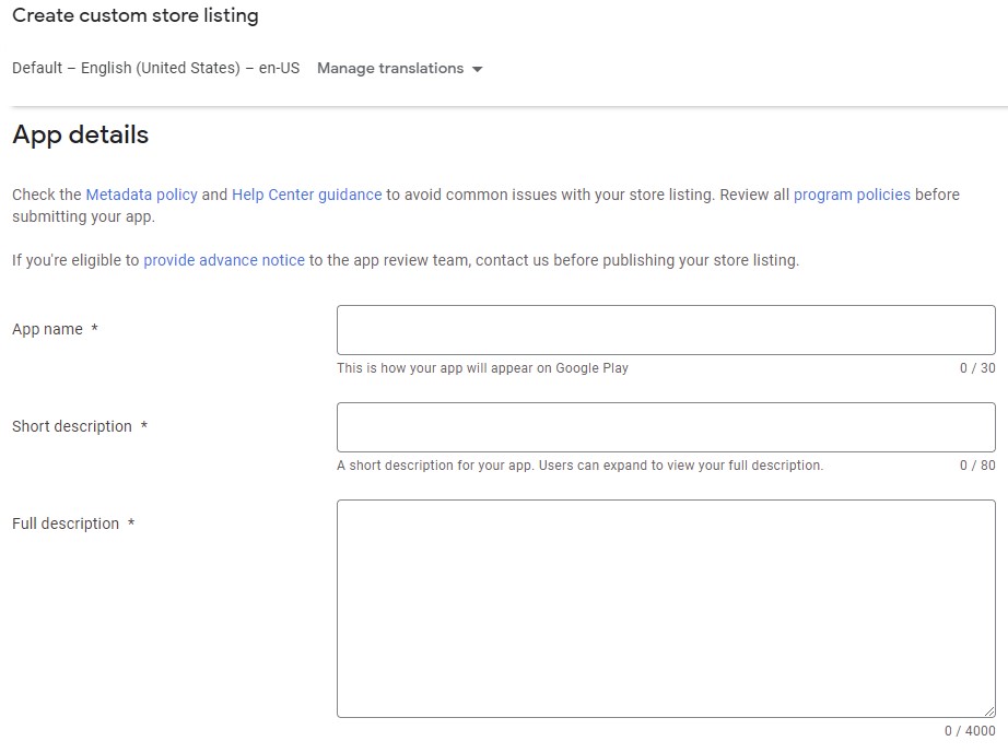 Understanding Google Play Developer Console | Moburst